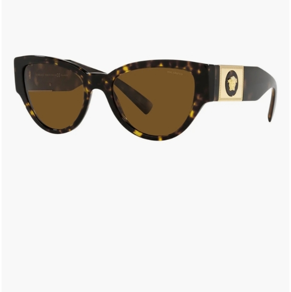 Versace | Accessories | New Versace 55mm Polarized Cat Eye Sunglasses ...